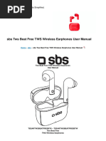 M19 TWS Earbuds User Manual | PDF | Headphones | Bluetooth