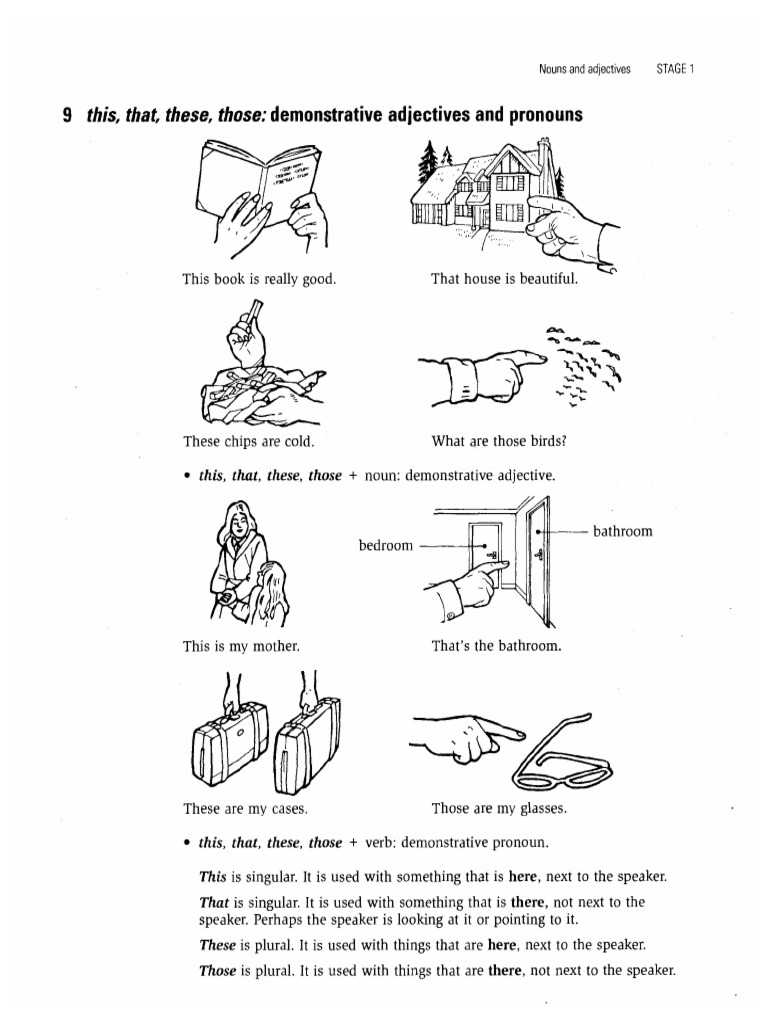 Longman Grammar Practice For Elementary - Demonstrative Pronouns | PDF