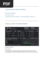 Discord Moderator Application Template | PDF | Cyberspace