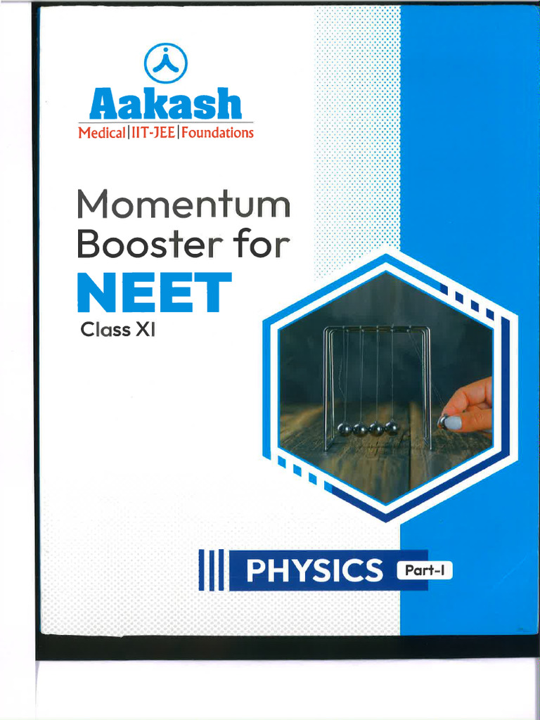 Momentm Booster For NEET Class11 Physics Part-1 | PDF
