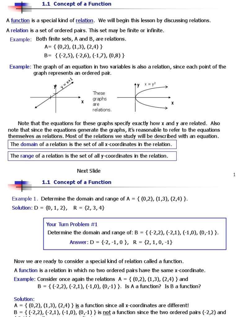 Functions and Domains | PDF | Function (Mathematics) | Mathematical Logic