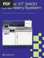 Cardinal Health Ortho Vitros XT 7600 Specs | PDF | Blood Plasma ...