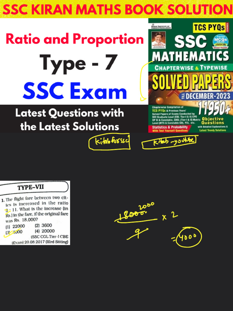 Ratio and Proportion Type 7 | PDF