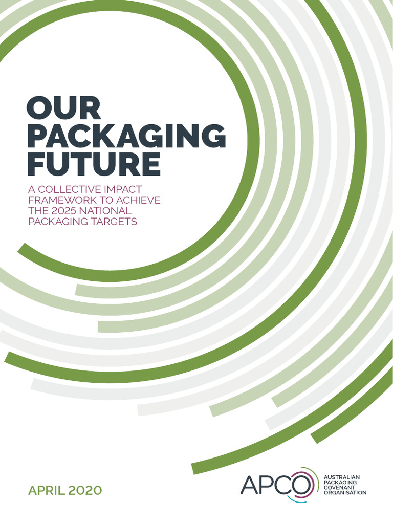 Our Packaging Future Australian Packaging Covenant | PDF | Recycling ...