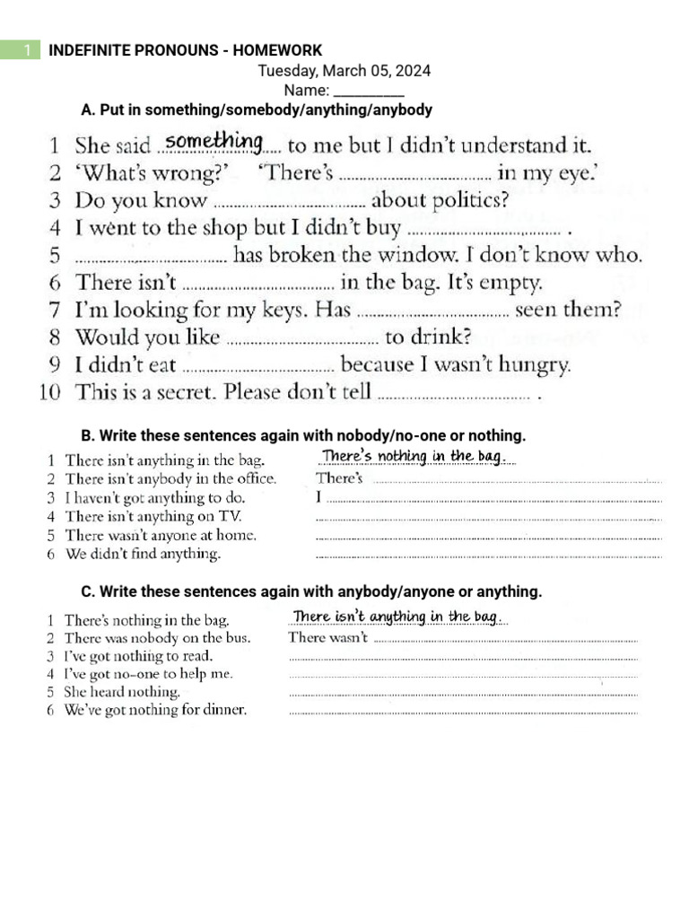 Quantifier.3 Homework | PDF