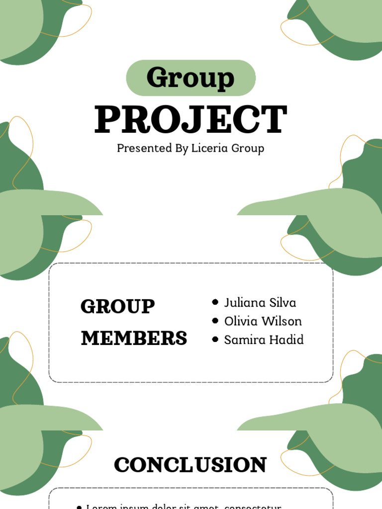 Green Simple Group Project Presentation - 20250710 - 004817 - 0000 | PDF