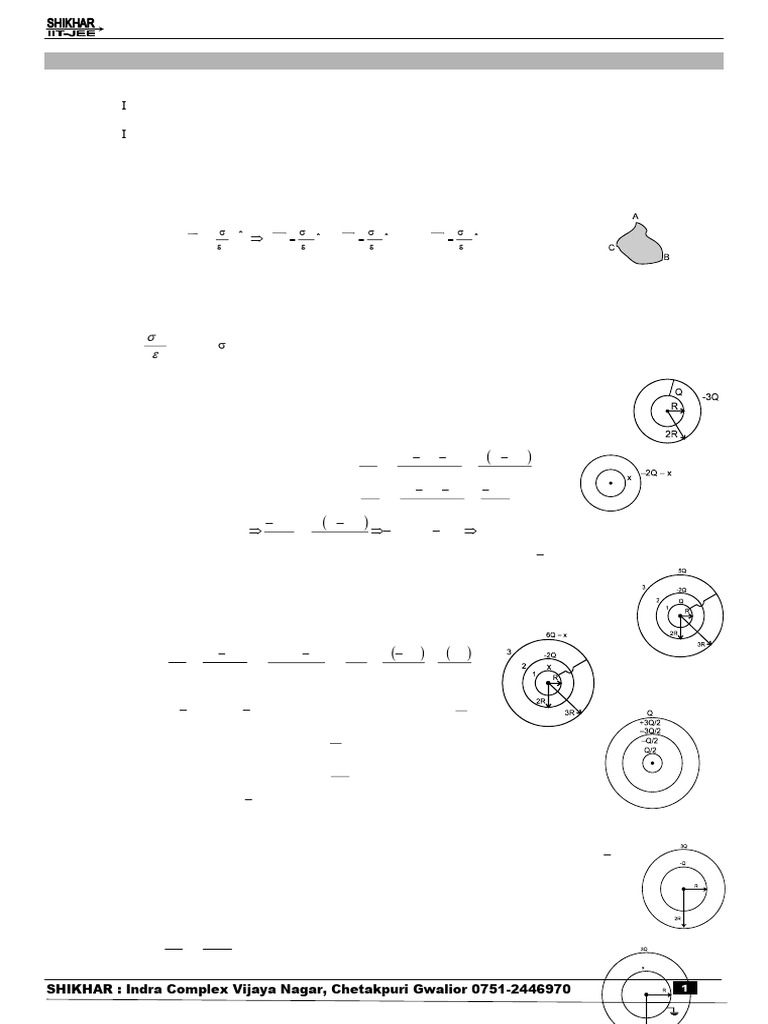 Electrostatics DCET 12 Conductor Properties With Answers | PDF | Sphere | Electric Field