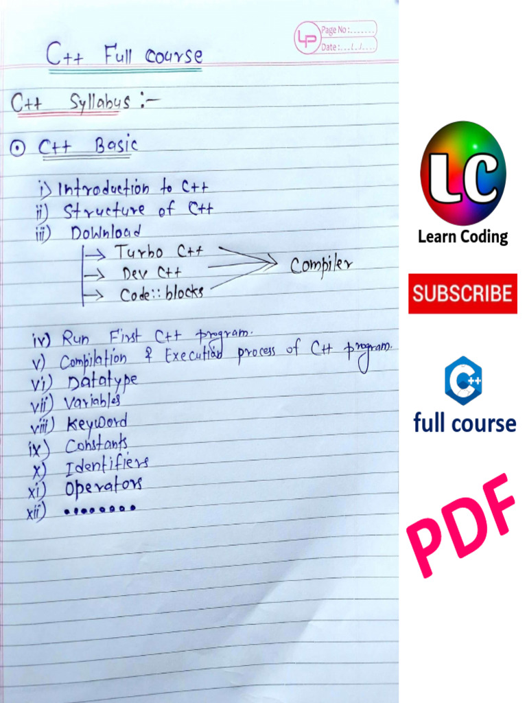 Opp C++ | PDF
