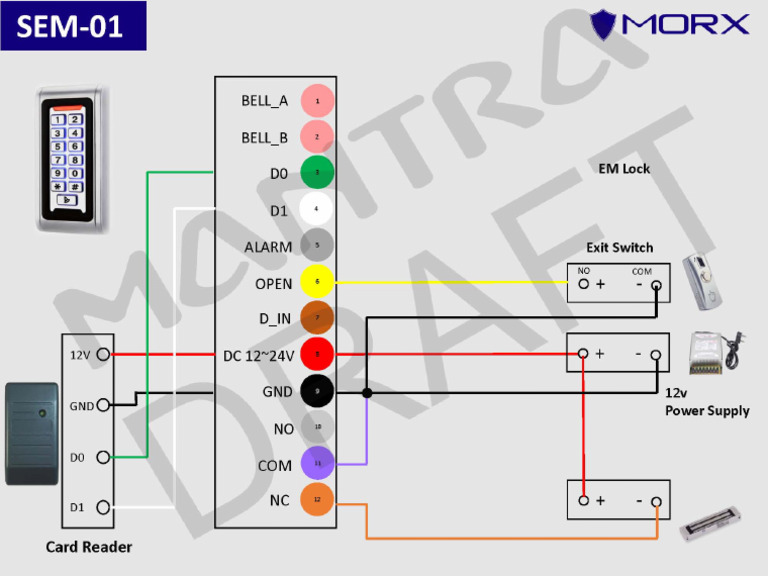SEM 01 Connection Diagram | PDF