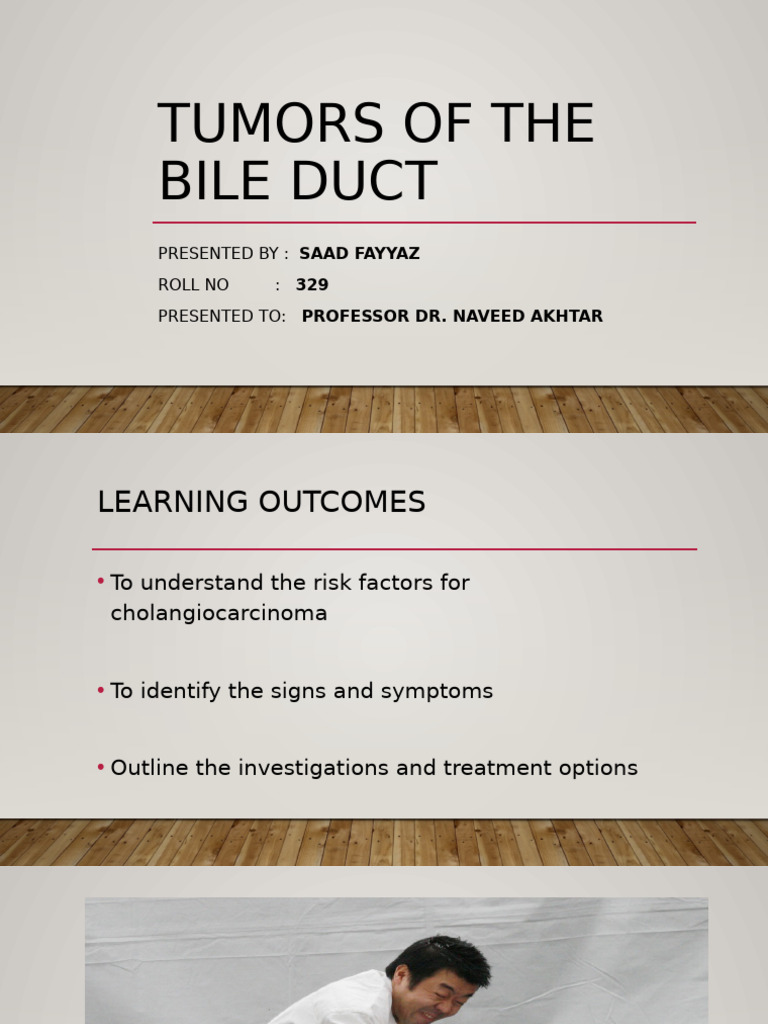 Overview of Bile Duct Cancer | PDF | Liver | Gastroenterology