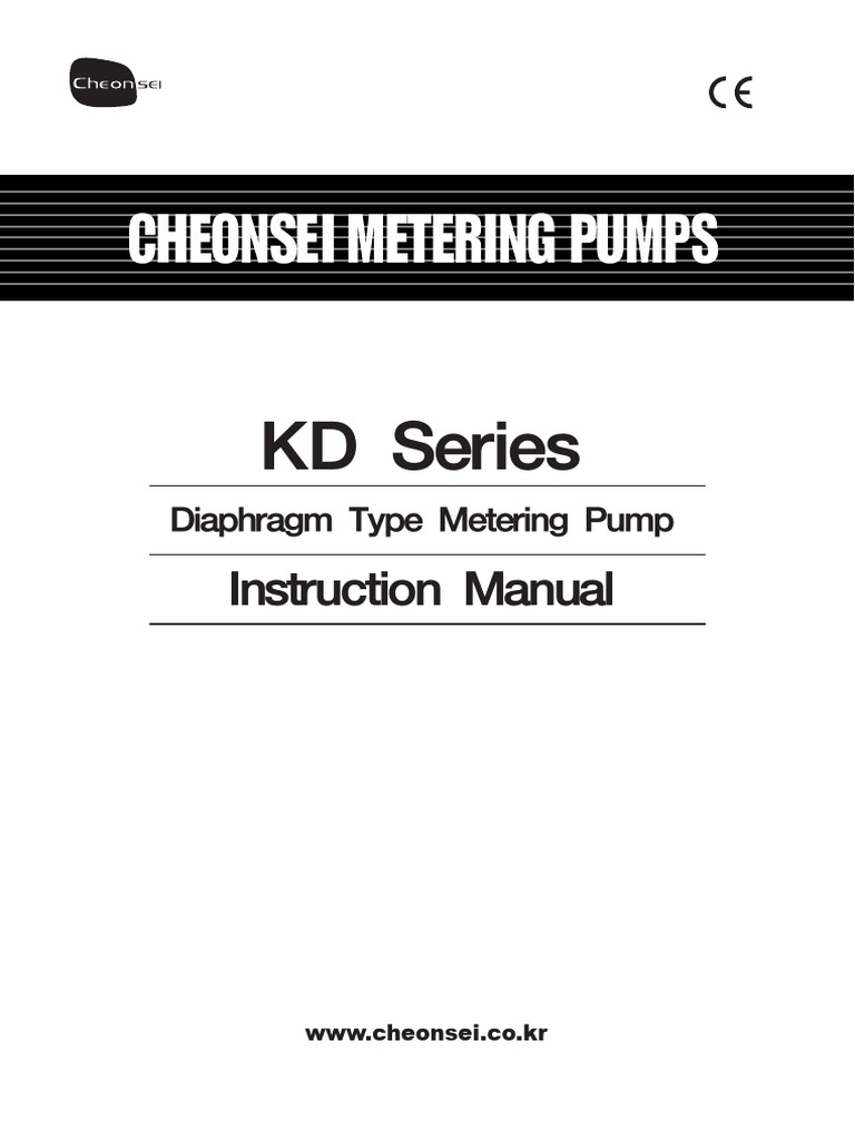 Kempion Cheonsei KDV Seri Osmo Watermark | PDF | Pump | Valve