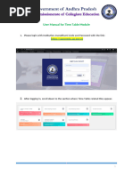 How To Guide For Class Timetable On CELCAT | PDF