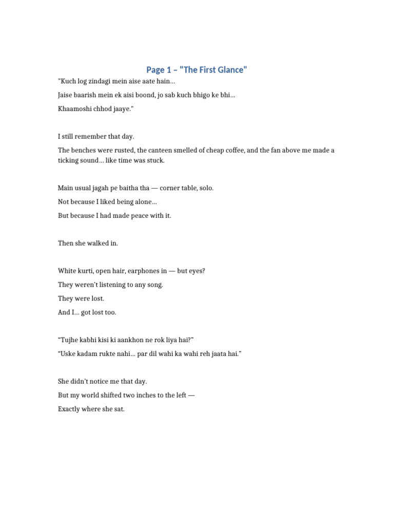 Tragic Love Story Page 1 Pdf Pdf