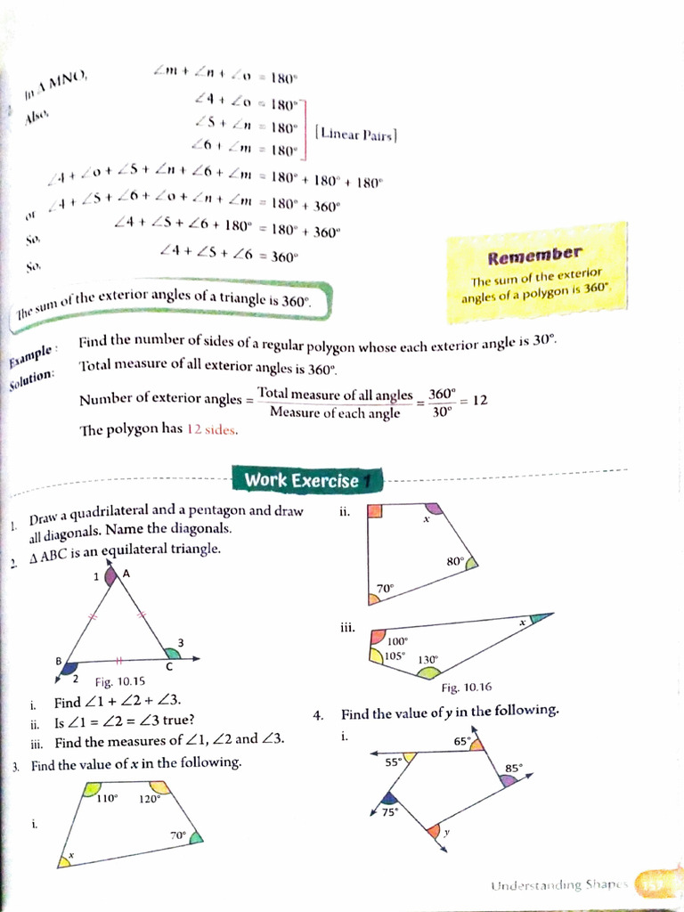 Understanding Shapes and Angles | PDF | Rectangle | Geometric Shapes
