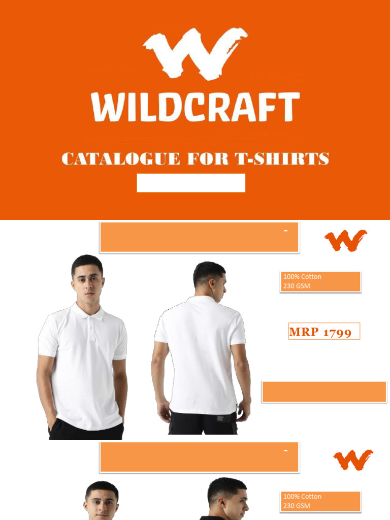 Wildcraft Polo T-Shirts | PDF