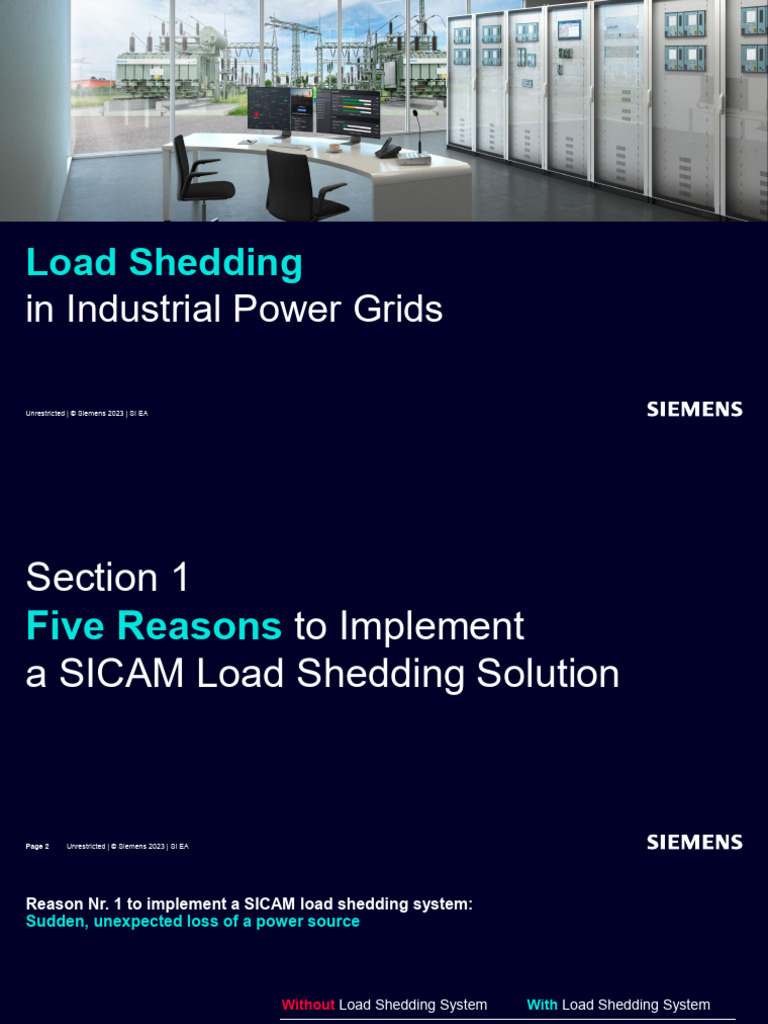 Load Shedding Presentation | PDF | Engines | Electrical Grid