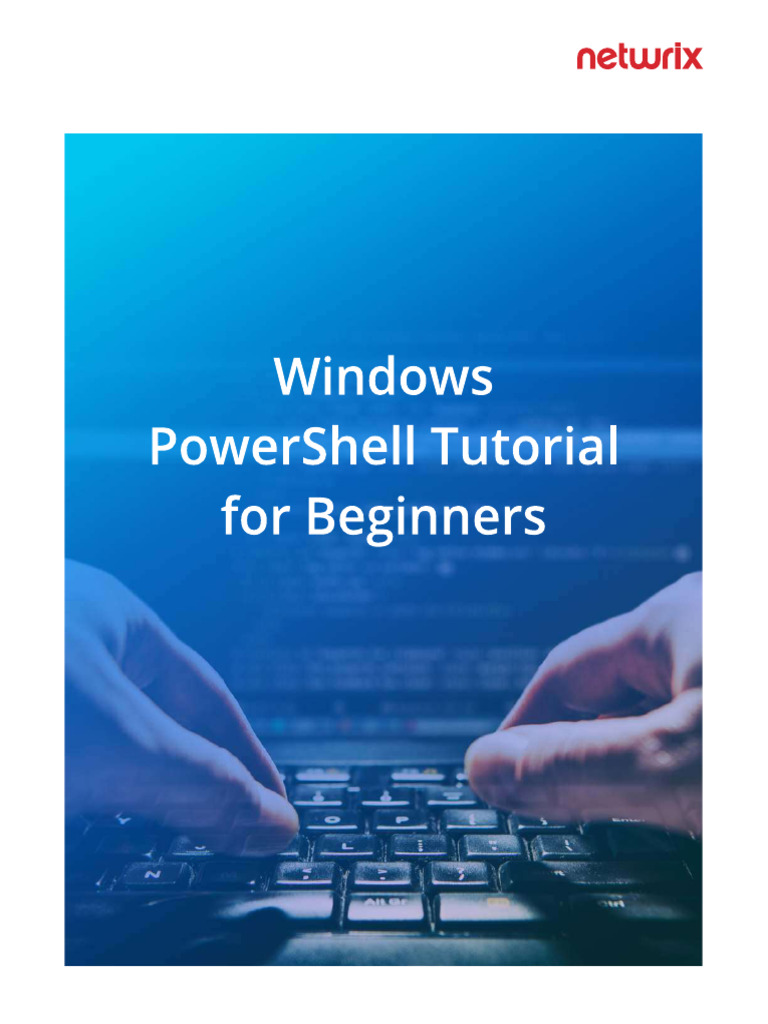 Powershell Beginners Tutorial | PDF