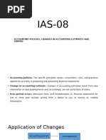 Ias 8.. | PDF | Accounting | Financial Services