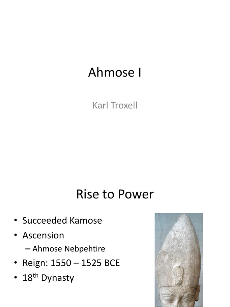 Ahmose I: Egypt's First Pharaoh | PDF | History
