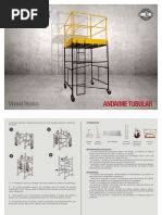 Manual Técnico de Andaime Tubular | PDF | Andaime | Engenharia