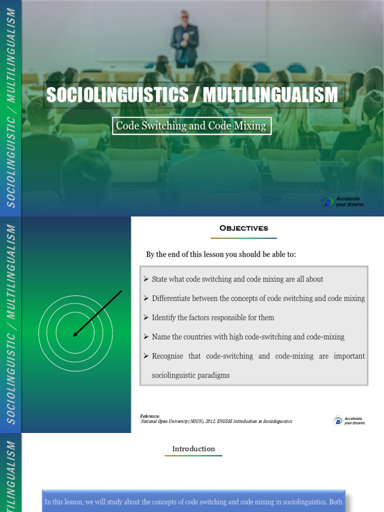 Code Mixing and Code Switching | PDF | Linguistics | Cultural Assimilation