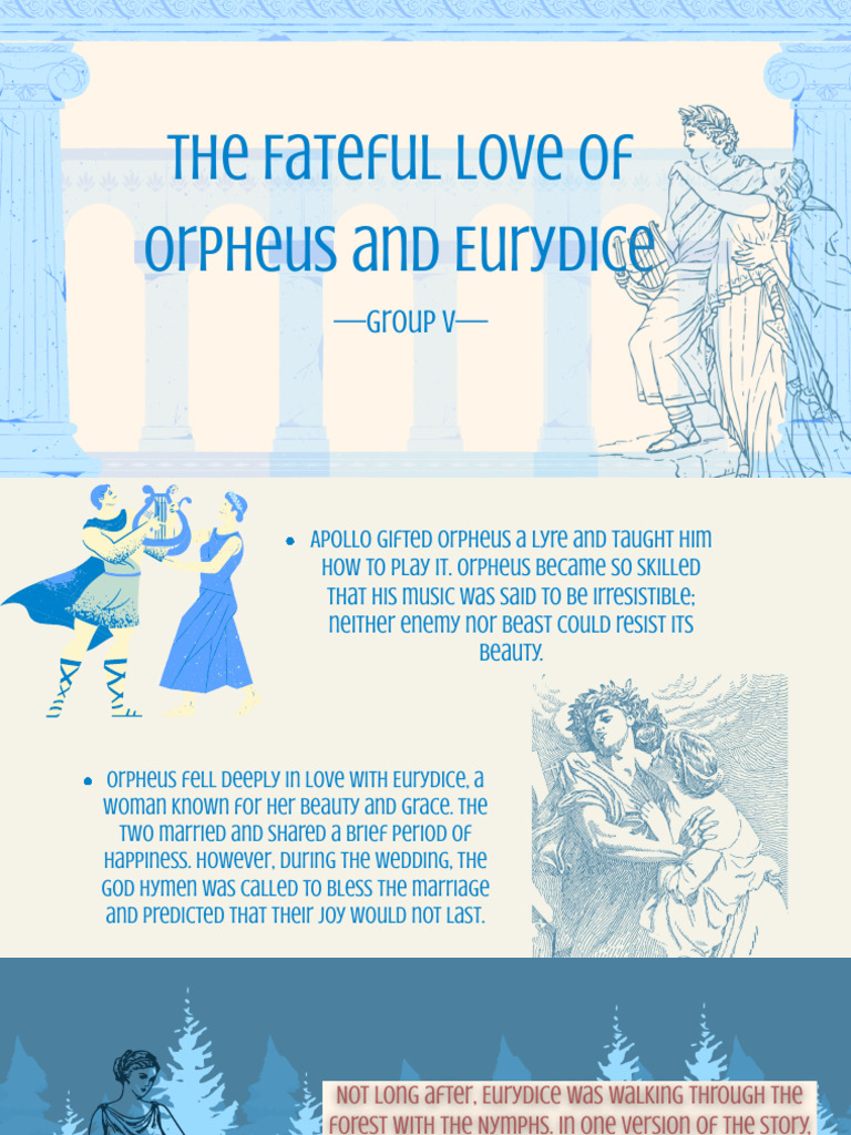Orpheus and Eurydice's Tragic Love | PDF | Orpheus | Hades