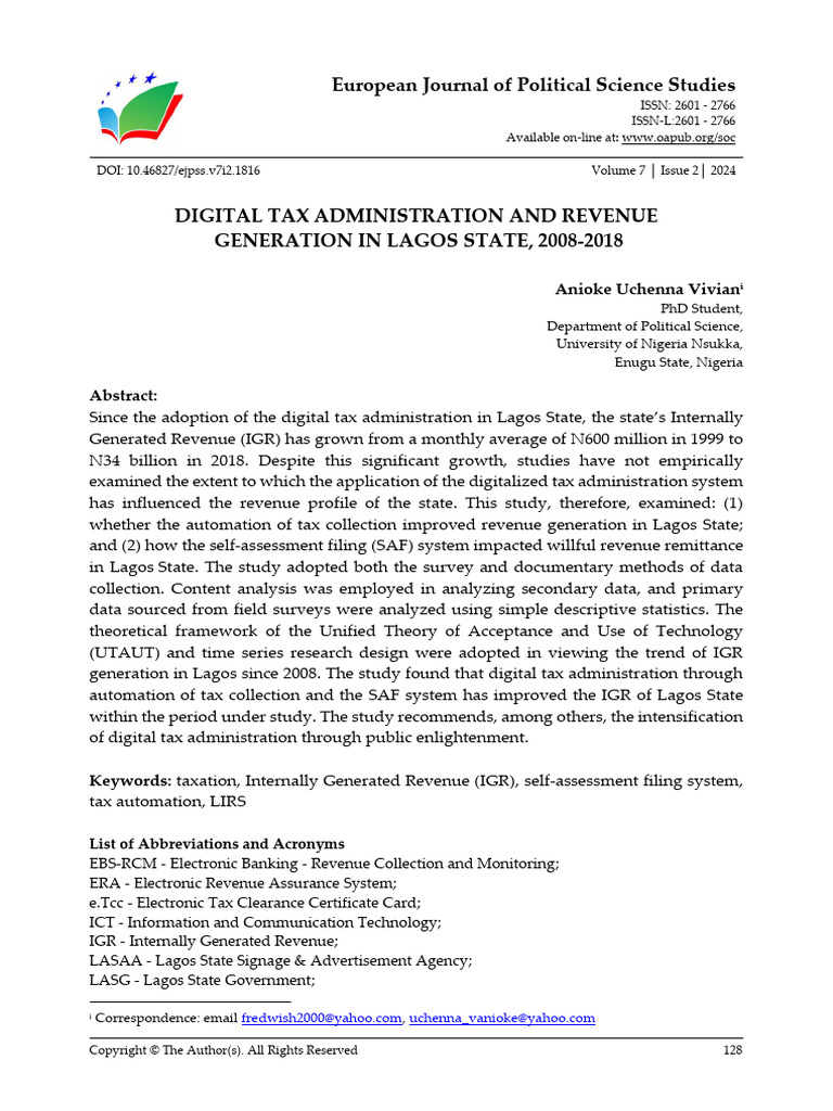 1816 7206 2 PB | PDF | Taxes | Tax Avoidance