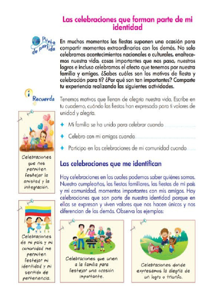 Actividad Clase 3ero | PDF