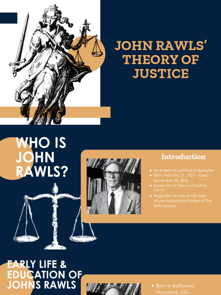 John Rawls' Justice Theory Explained | PDF | Justice | Crime & Violence