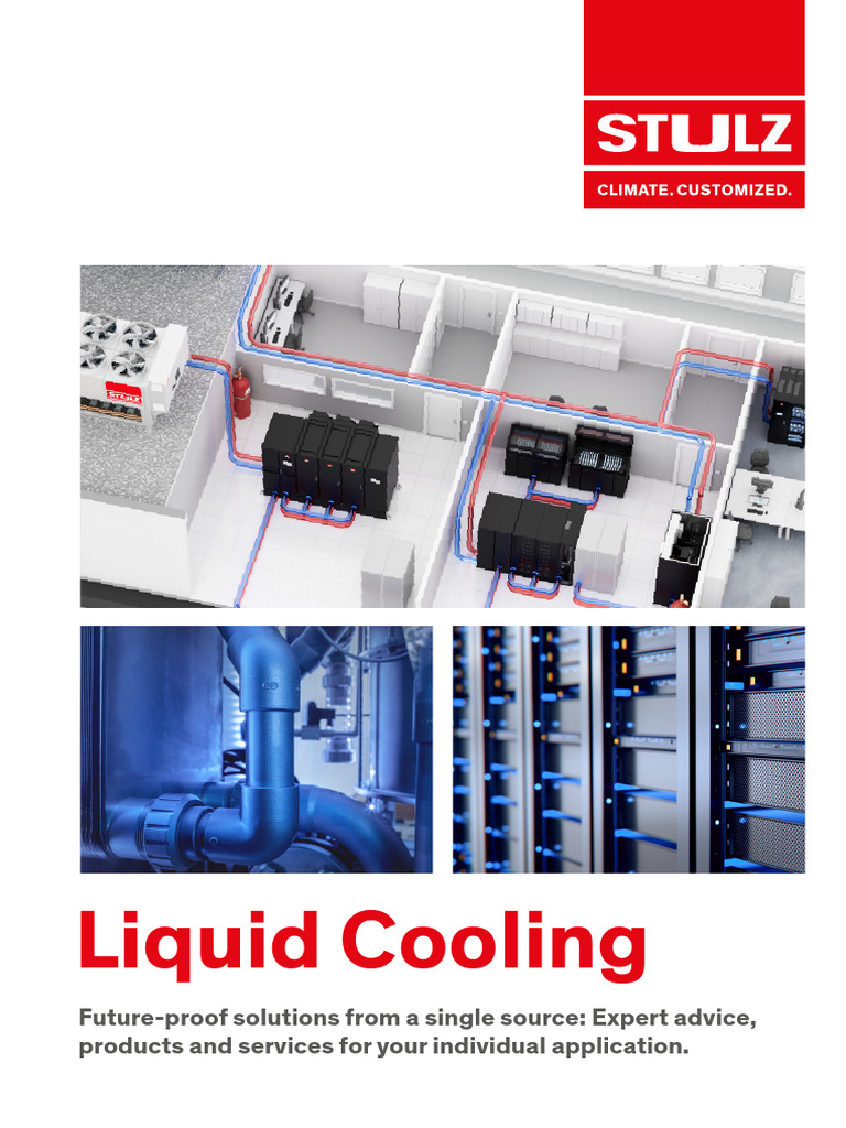 STULZ Liquid Cooling Brochure 2409 en DCW 2024 | PDF | Data Center | Heat