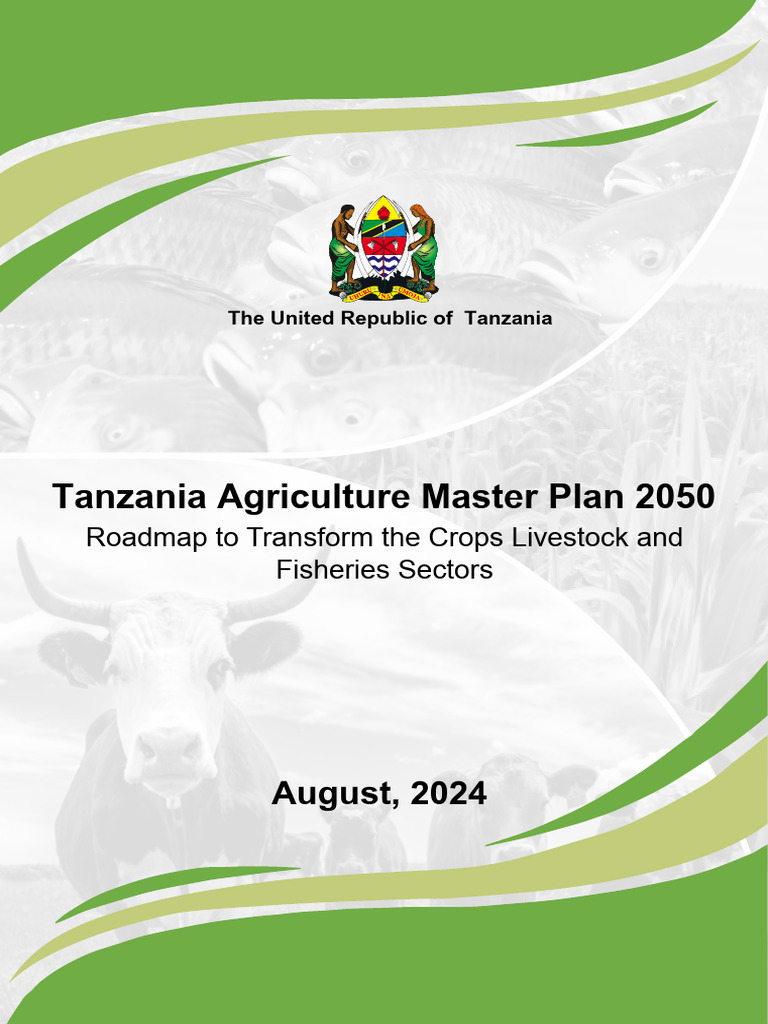Tanzania Agriculture Master Plan 2050 Master Plan | PDF | Agriculture ...