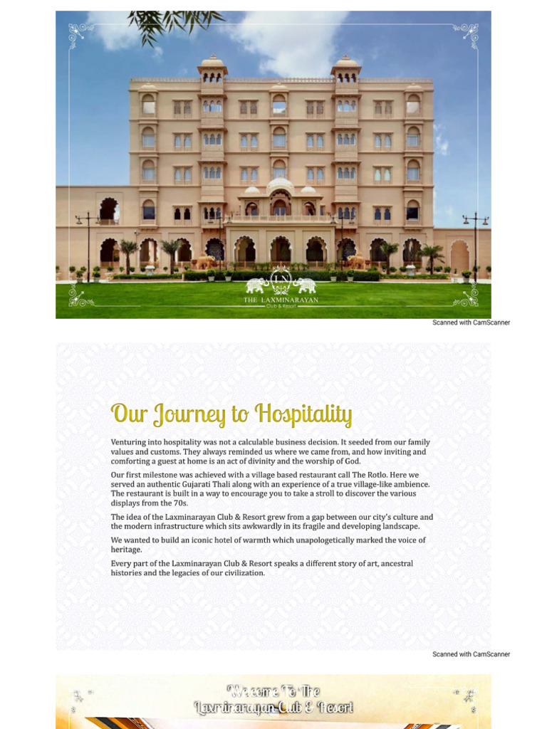 Profile of the Laxminarayan Club & Resorts | PDF