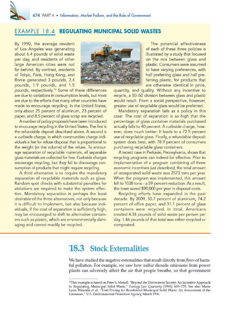 Stock Externalities and Pollution Impact | PDF | Greenhouse Gas | Net ...