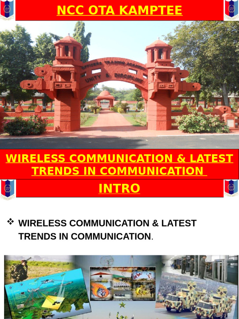 Wireless Communication & Latest Trends in Communication | PDF | Wi Fi ...