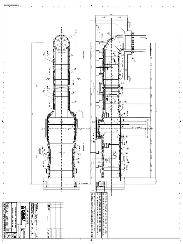 Waste Gas Duct Assembly - Refractory Lining | PDF