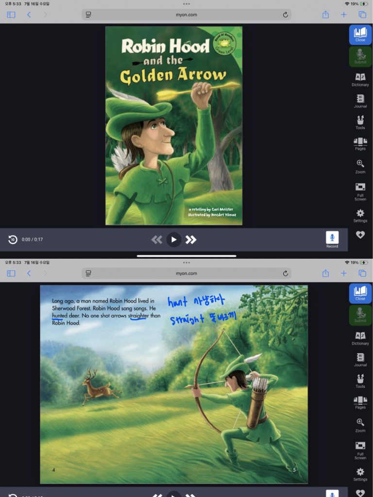 Reading6 Robin Hood and The Golden Arrow | PDF