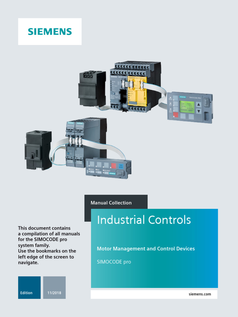 Manual Collection - SIMOCODE Pro 3UF7 Ausgabe 11 - 2018 | PDF | Usb ...