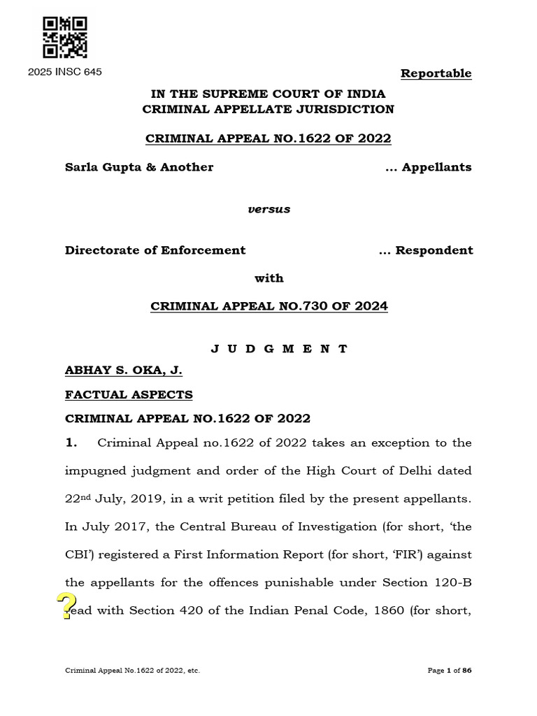 Ed Judgement 2025 | PDF | Appeal | Complaint