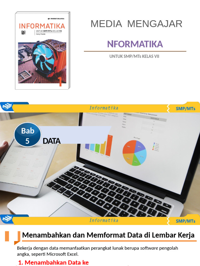 Panduan Menginput Data di Excel SMP | PDF