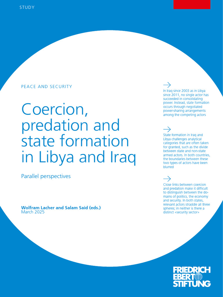 State Formation in Libya and Iraq: Coercion & Predation | PDF ...