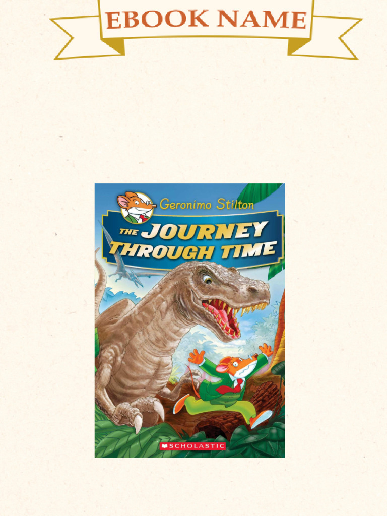 Geronimo Stilton Special Edition The Journey Through Time Geronimo ...