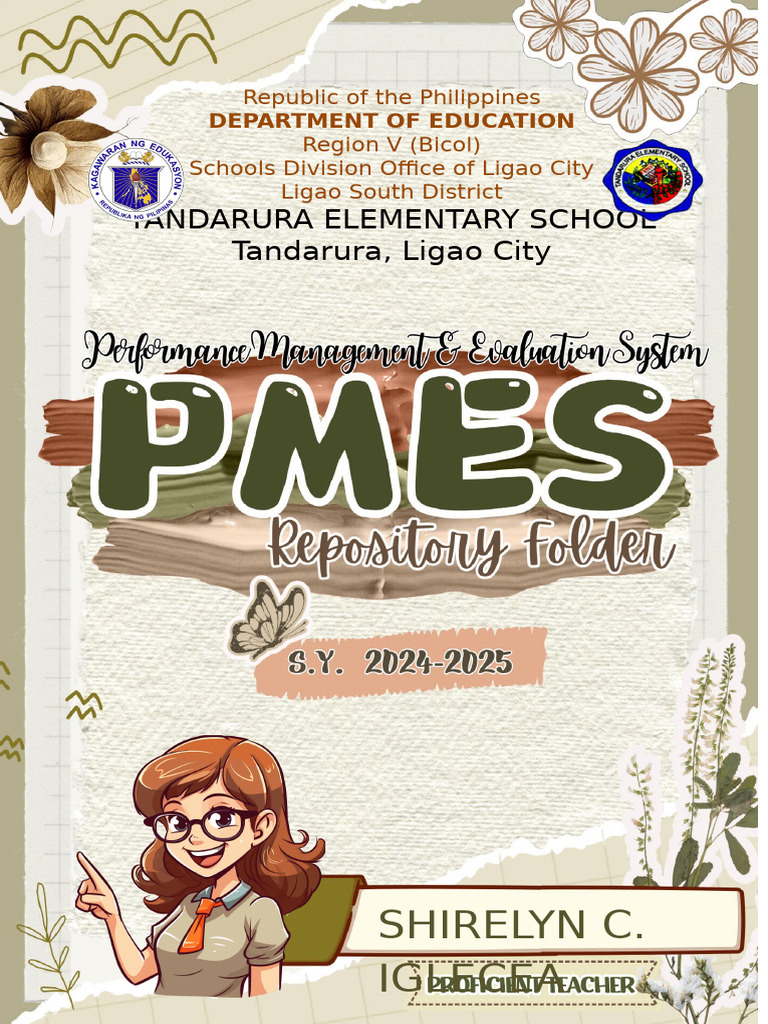 PMES Template for SY 2024-2025 | PDF | Educational Assessment | Learning