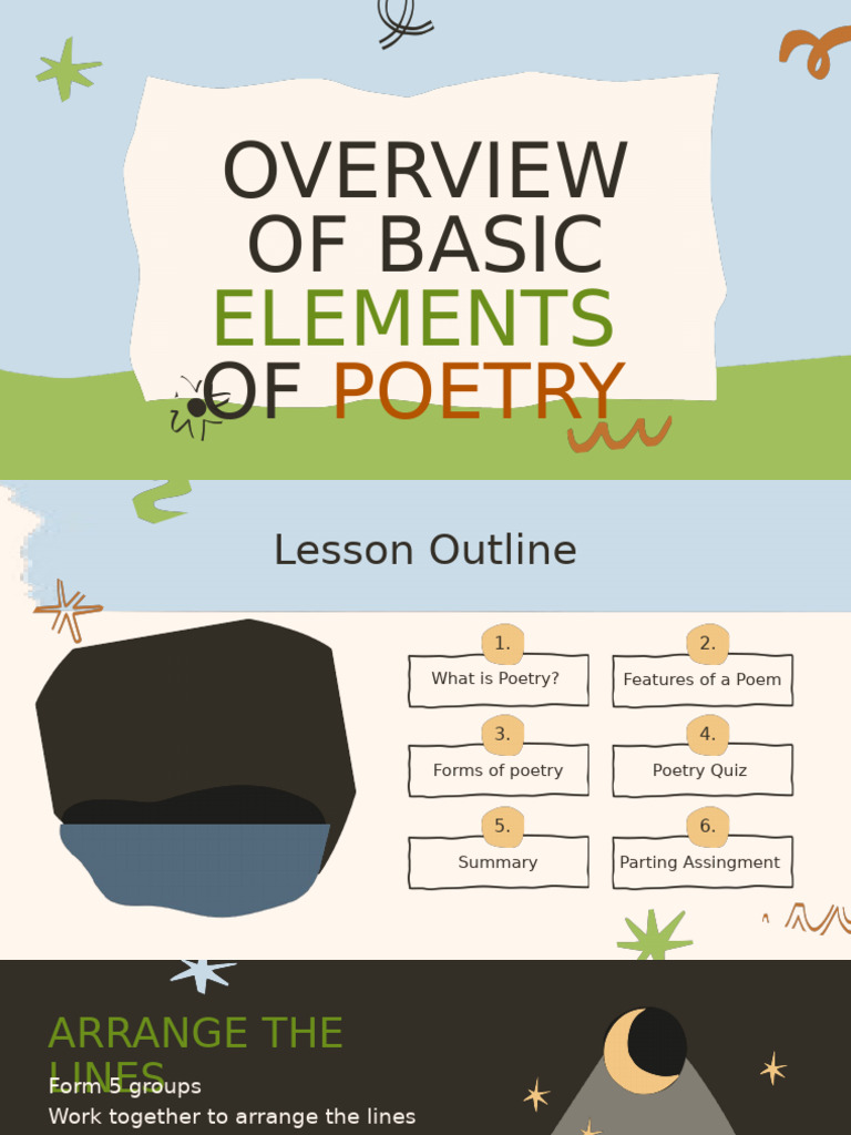 Ovwerview of Elements | PDF | Poetry | Rhyme