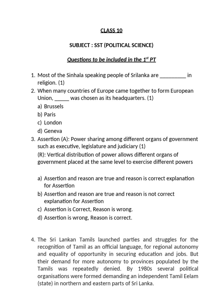 SST 10 | PDF