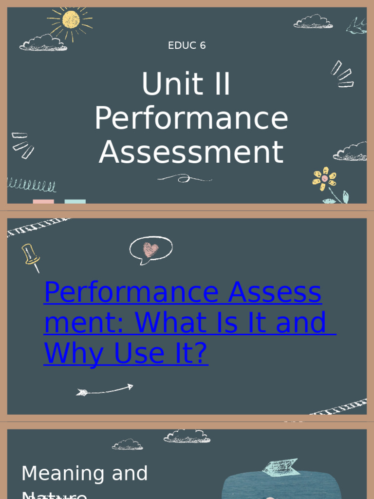 Understanding Performance Assessment | PDF | Educational Assessment ...