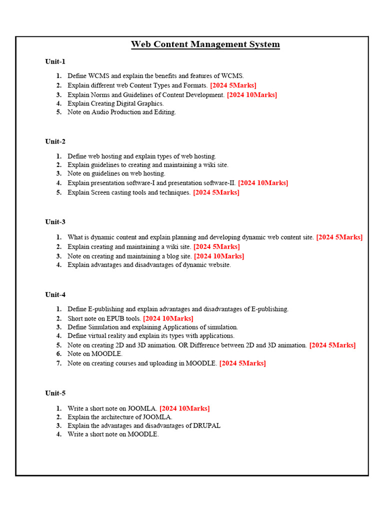 Wcms | PDF