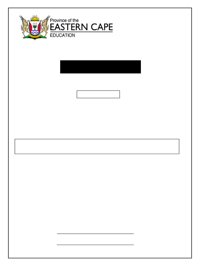 Engfal-P3 Gr11 Memo-Nov 2015 | PDF | Essays | Vocabulary