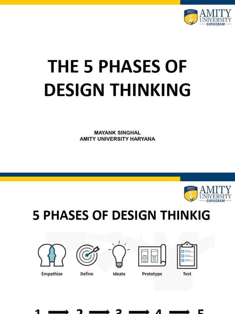 5 Phases of Design Thinking | PDF