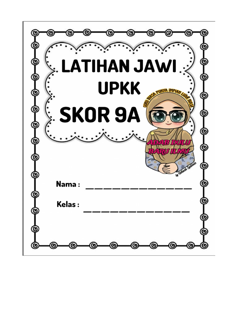 Latihan Jawikan Pantun Upkk 2025 | PDF