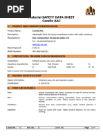 PPC Msds - Cement 1 | PDF | Cement | Waste